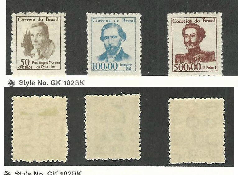 Brazil, Postage Stamp, #989A, 990, 992 Mint LH, 1965-66 | Central ...