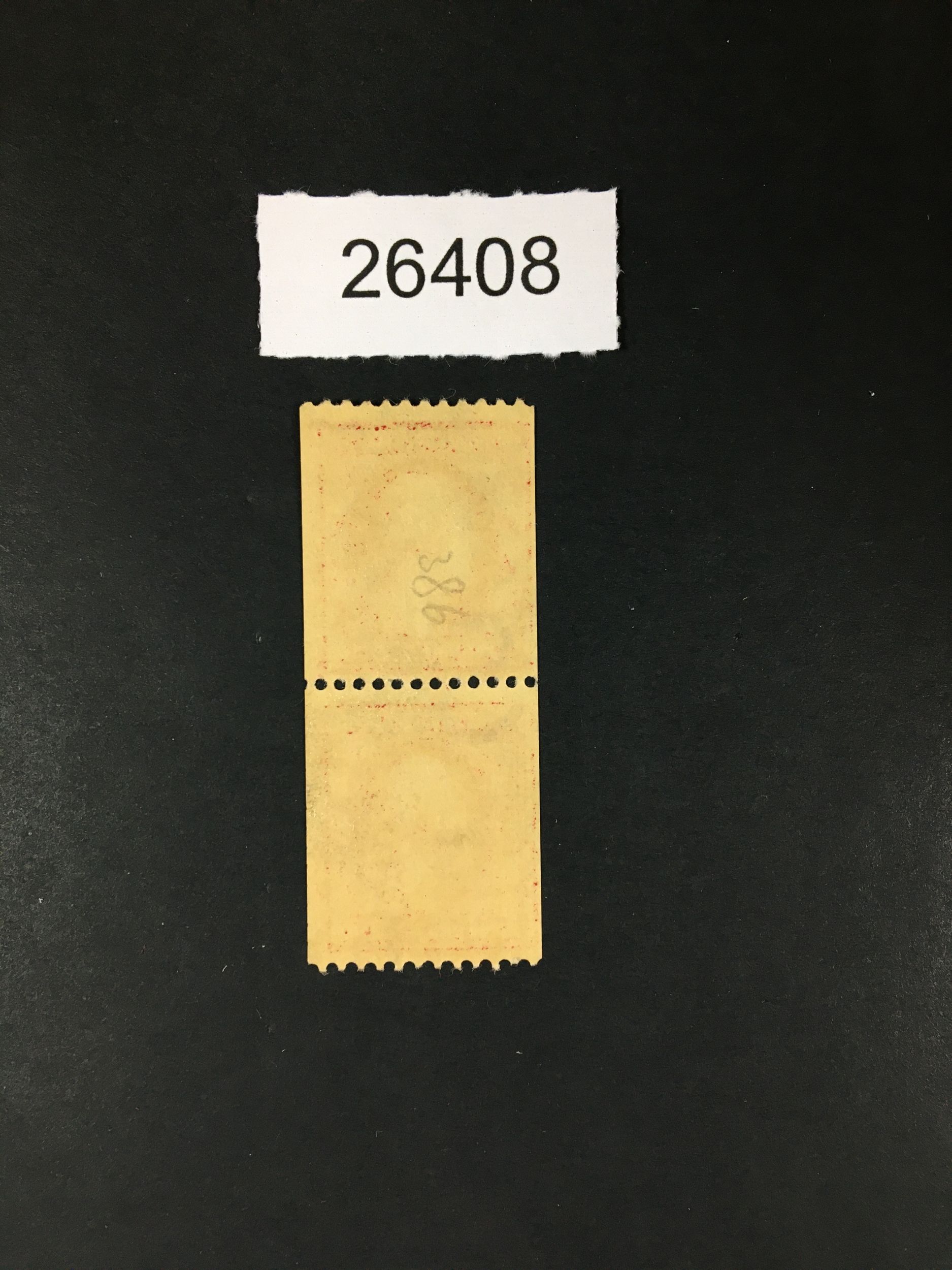 US Stamps # 386 Coil Pair Mint OG NH $700 LOT #26408 | United States ...