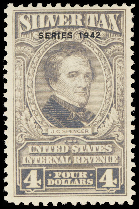 U.S. REV. Silver TAX Rg98 Mint (ID # 115268) | United States, Revenues ...