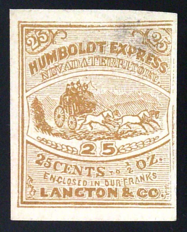 Scott#86L Local - L169 Design - Forgery C - Humboldt Express, Nevada ...