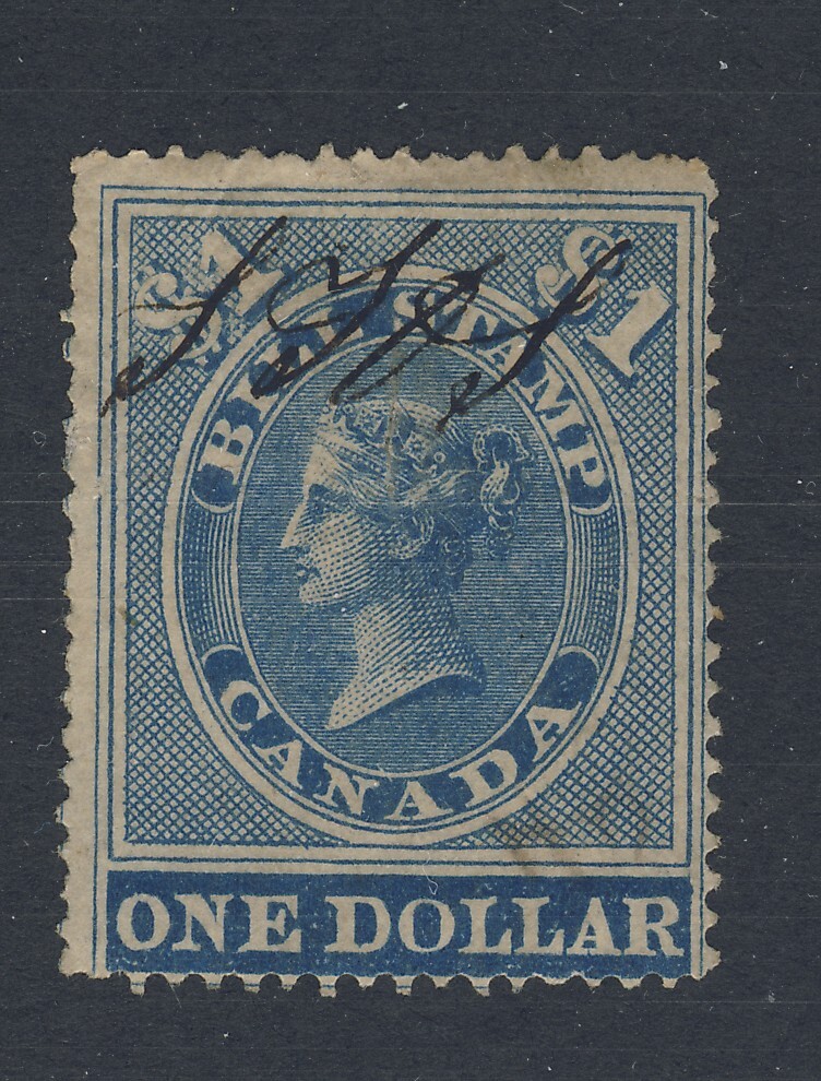 Canada Revenue Bill Stamp; #15-$1.00 Series 1 Used Fine Guide Value ...