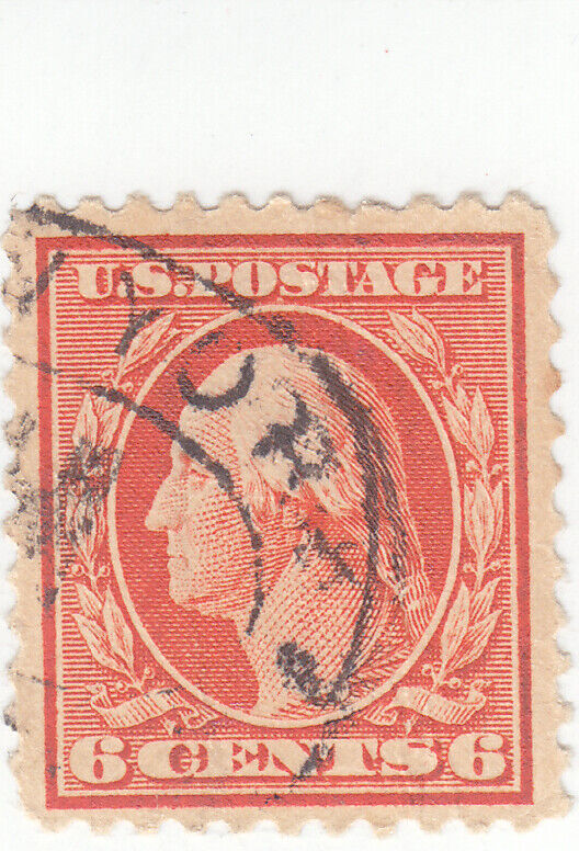 Scott# 506 - 6c Red Orange - Washington - Used | United States, General ...
