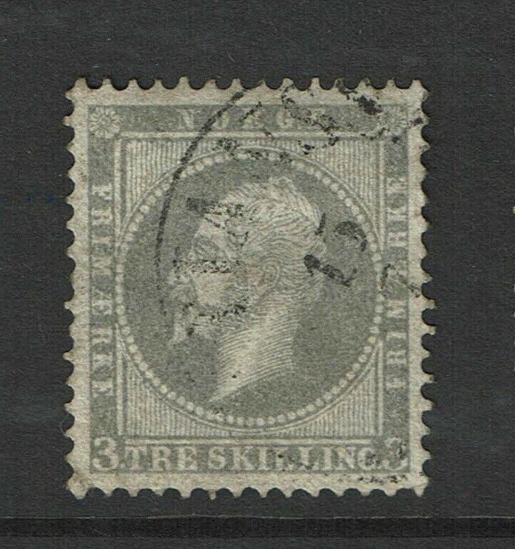 Norway SC# 3, Used, very minor toning - S15181 | Europe - Norway ...