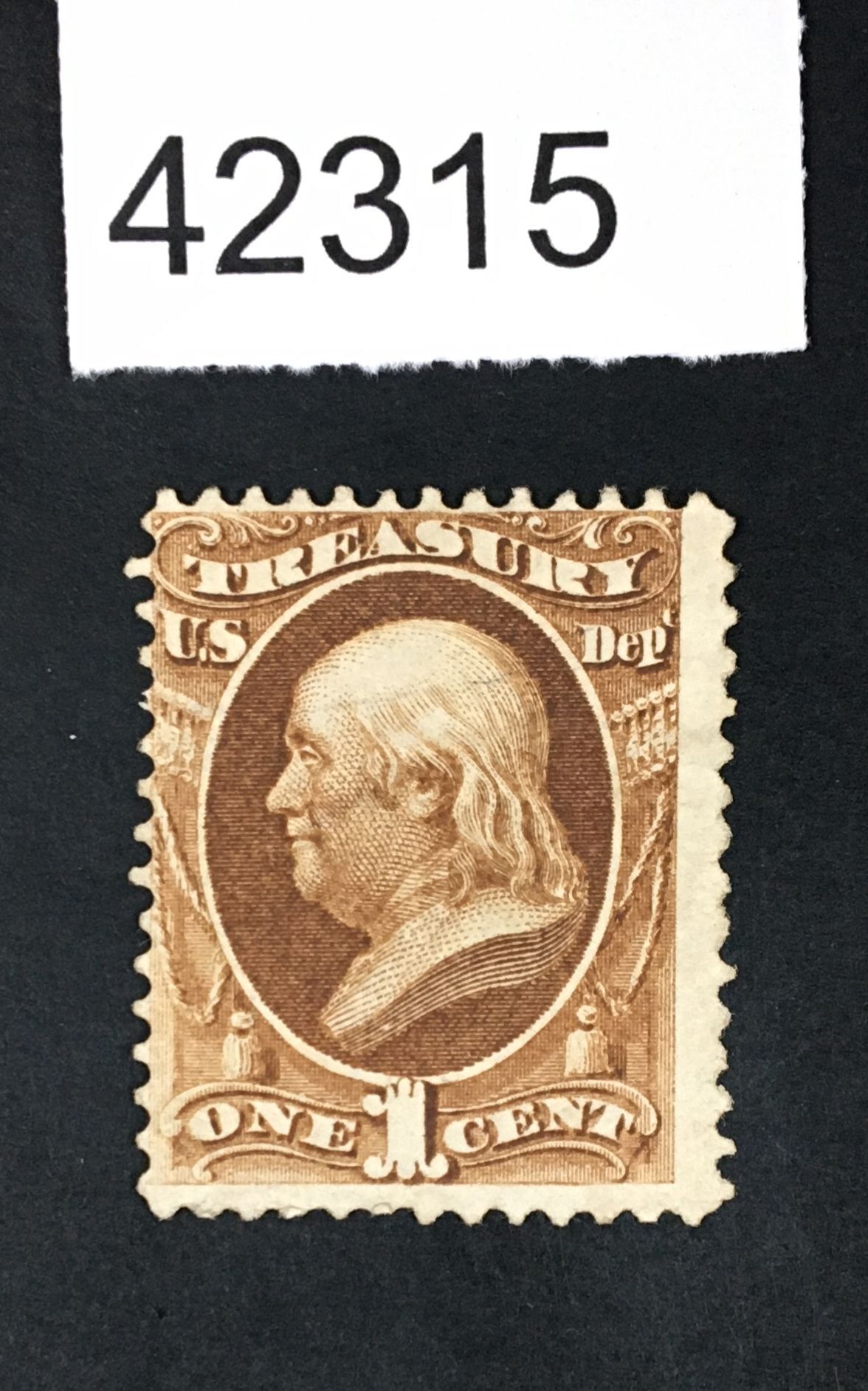 US Stamps # O72 Official Unused LOT #42315 | United States, Officials ...