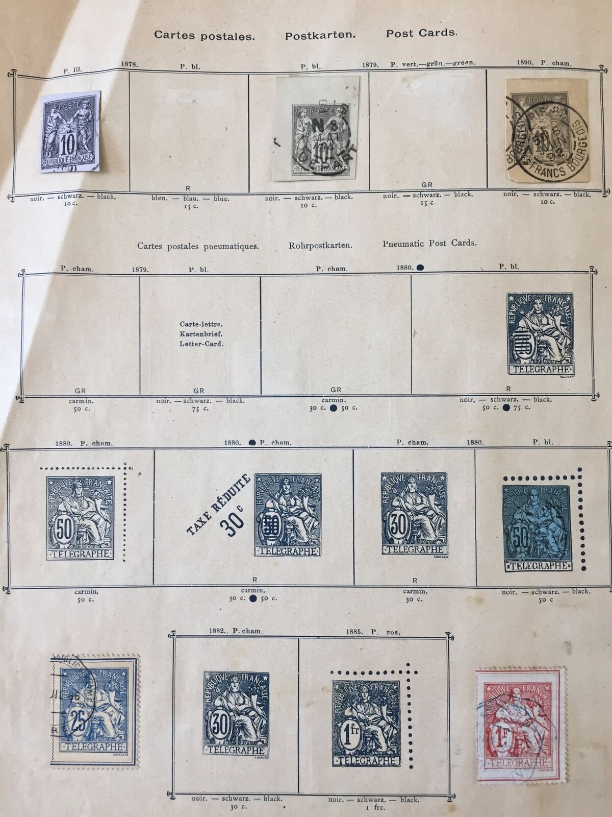 World Ancient Printed Album(Old M&U Stamps)Large Accumulati(500+)GM2045 ...