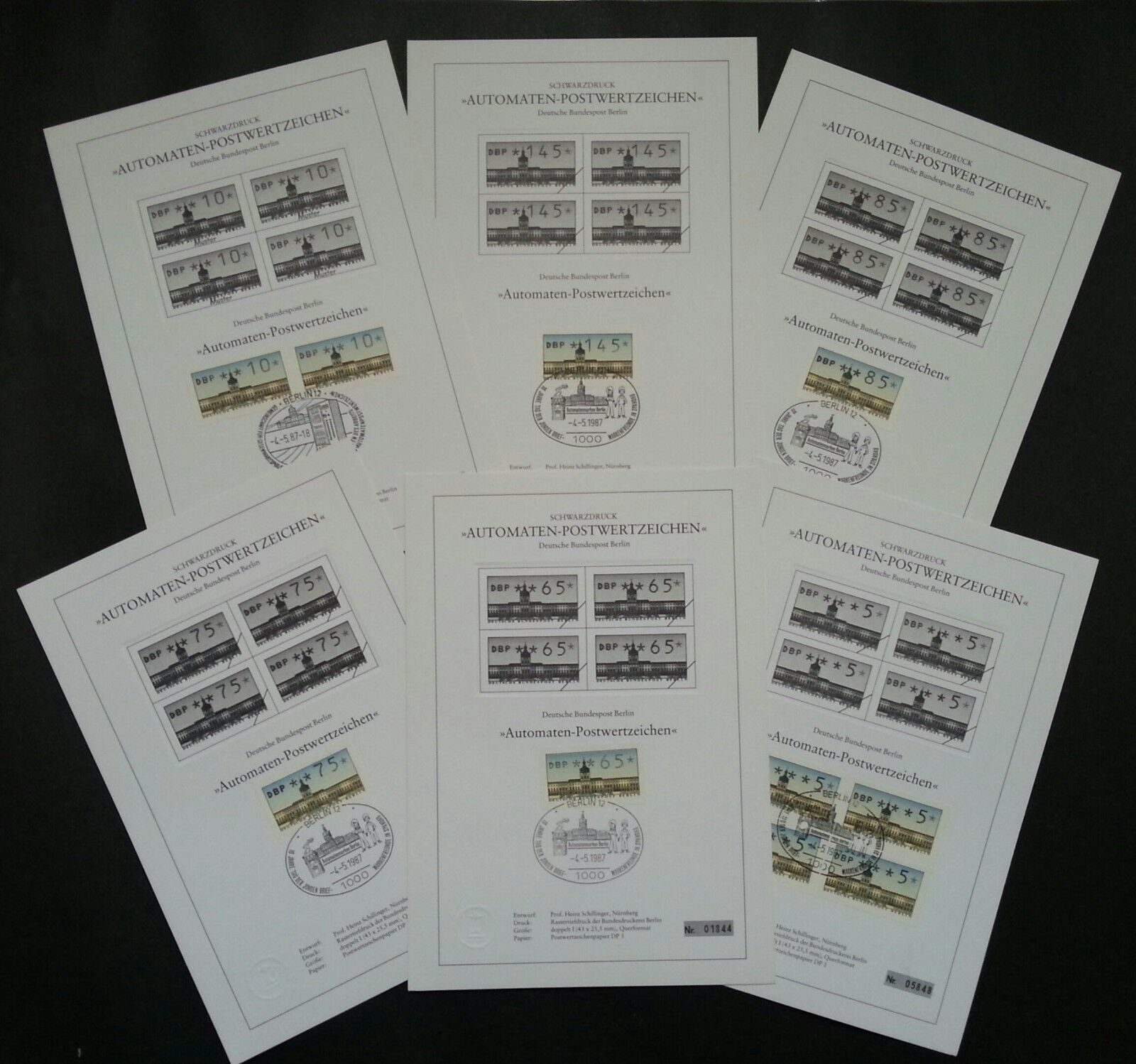 Germany Berlin 1987 ATM (Frama Label stamp FDC) *card *rare | Europe ...