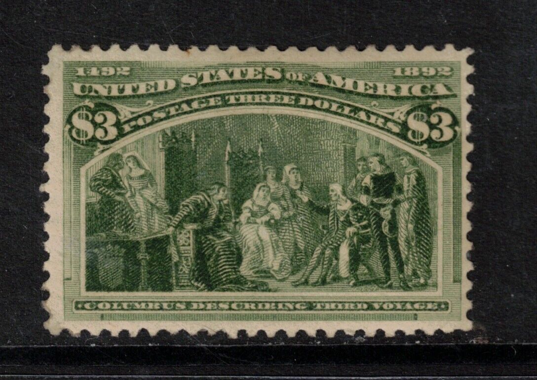 USA #243 Very Fine Mint Full Original Gum Hinged - Deep Color | United ...