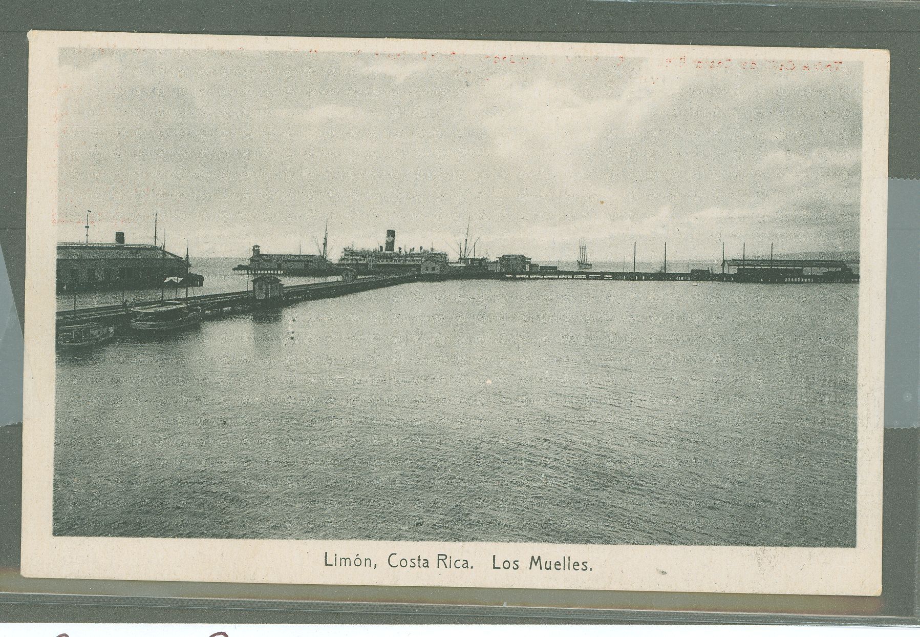 Costa Rica 1923 4c red on cream address side clean | Central & South ...