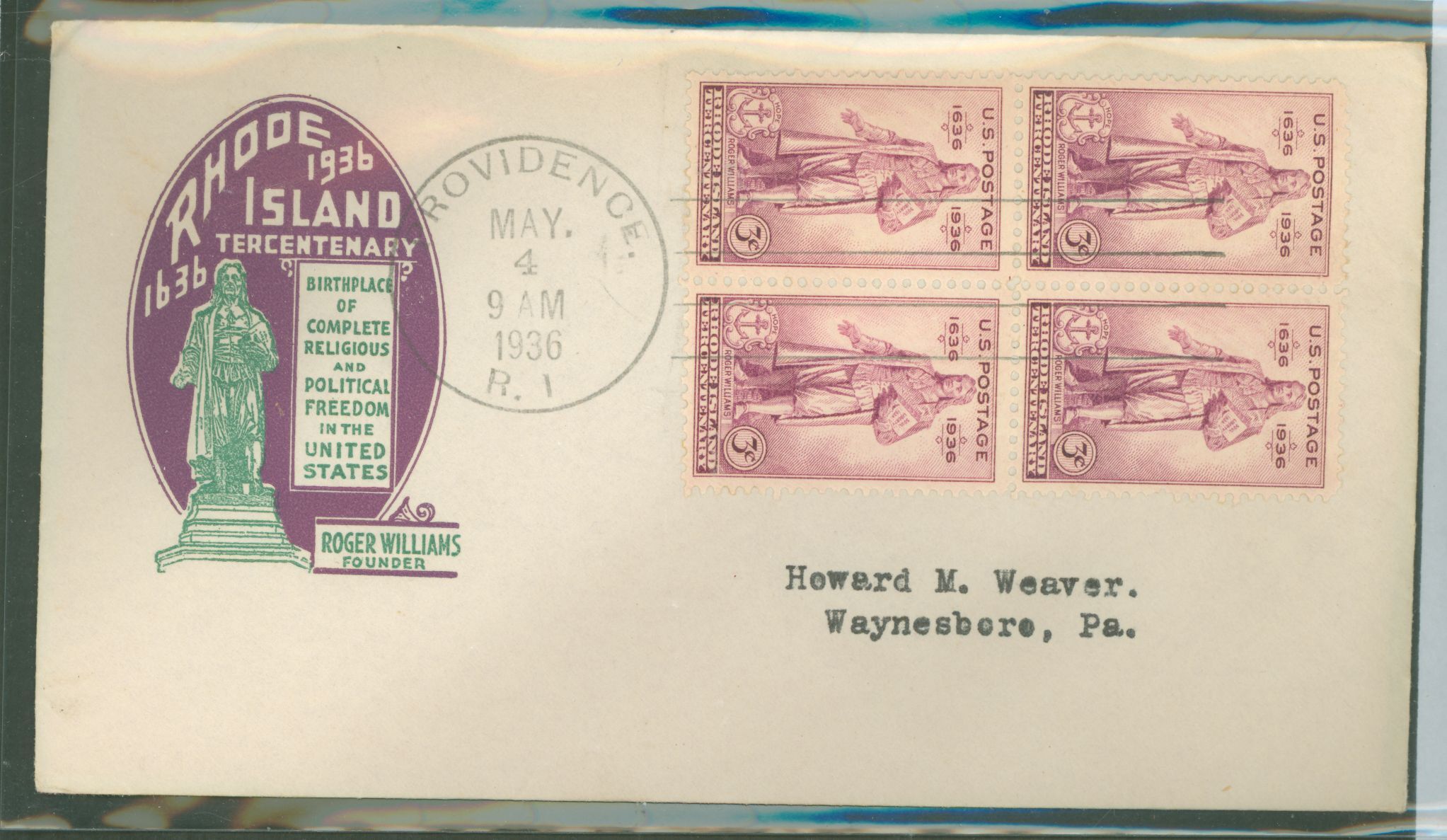 United States #777 (Fdc) | United States, General Issue Stamp / HipStamp