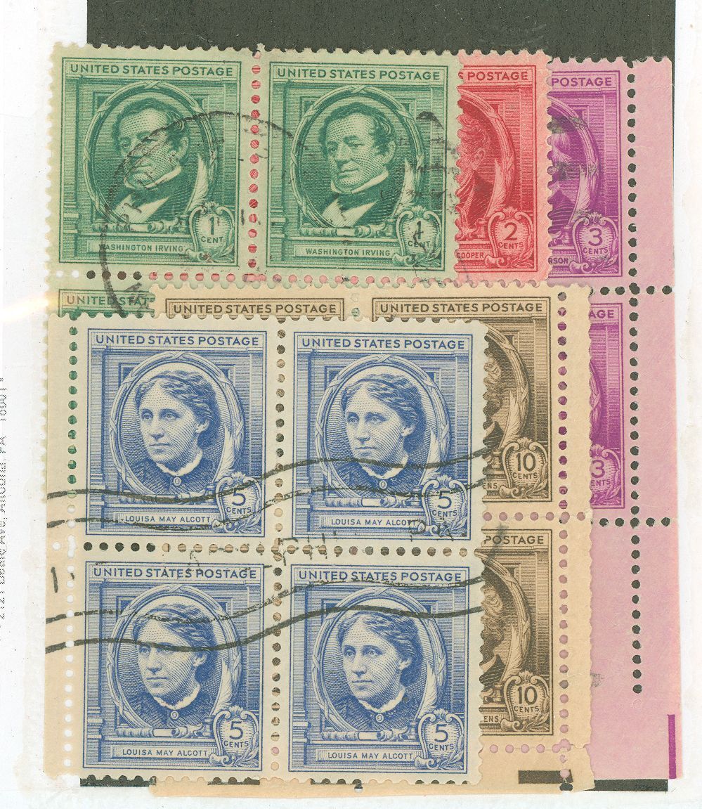 United States #859-863 Multiple | United States, General Issue Stamp ...