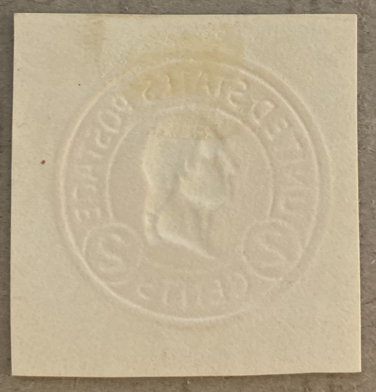 US U429b / 1916 2c George Washington GW Envelope Stamp, Pencil Marks ...