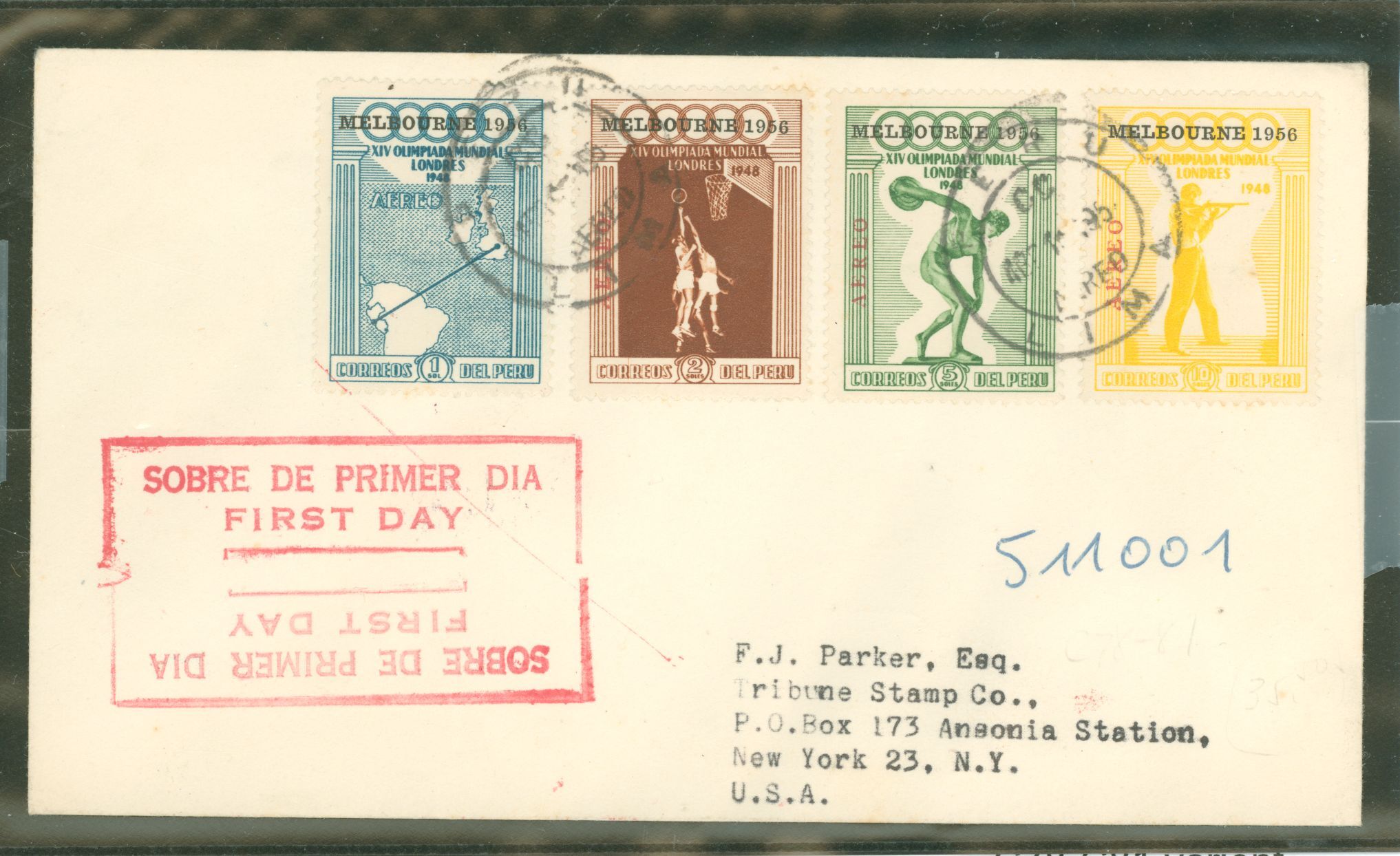 Peru #C78-C81var On Cover Single (Complete Set) | Central & South ...