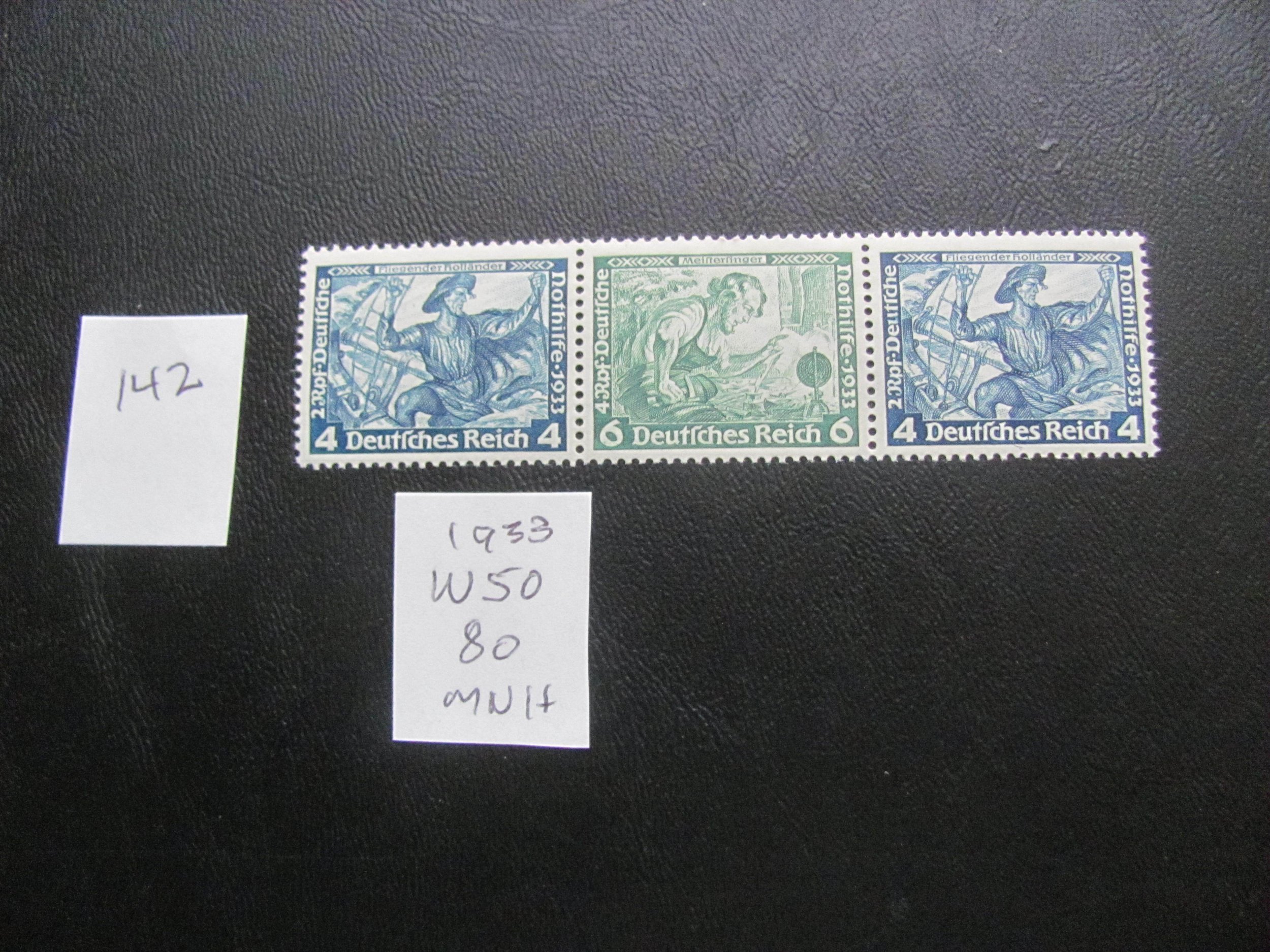 Germany 1933 MNH MI. W50 80 Euros (142) SEE MY Store | Europe - Germany ...