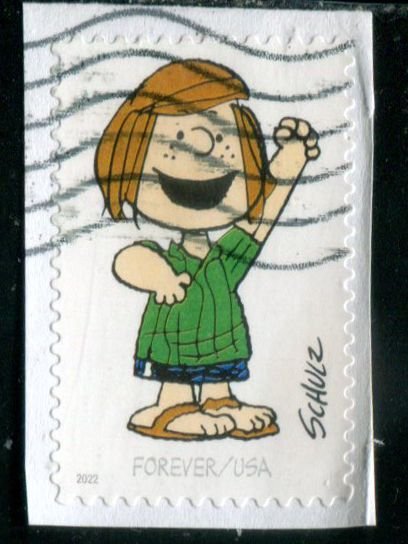 5726i US (60c) Charles M Schulz - Peppermint Patty SA, used on paper ...
