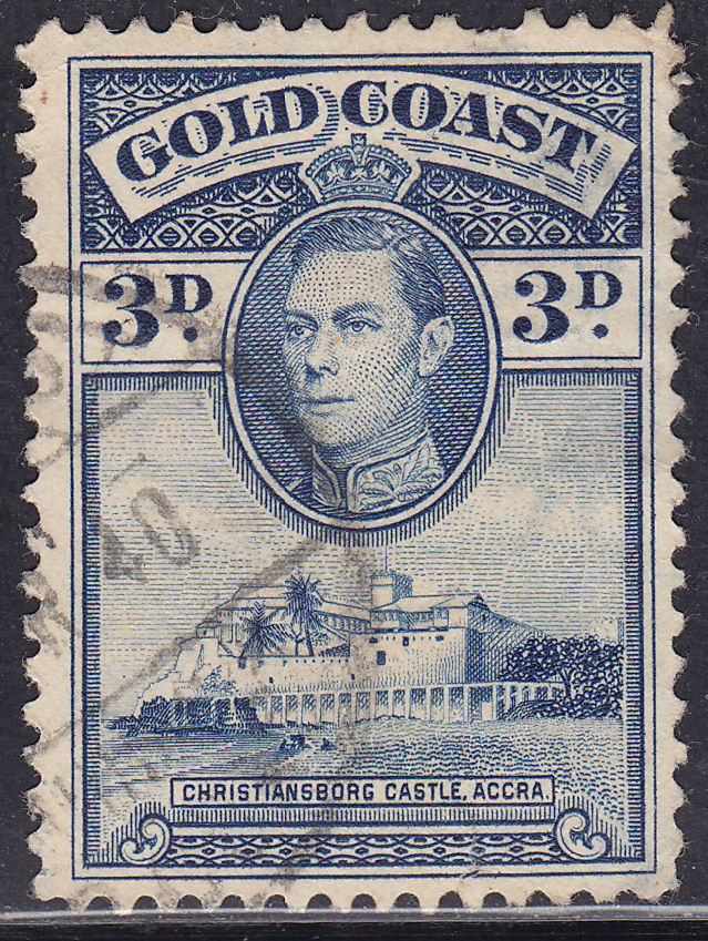 Gold Coast 119 USED 1938 Christiansborg Castle, Accra | Africa - Ghana ...