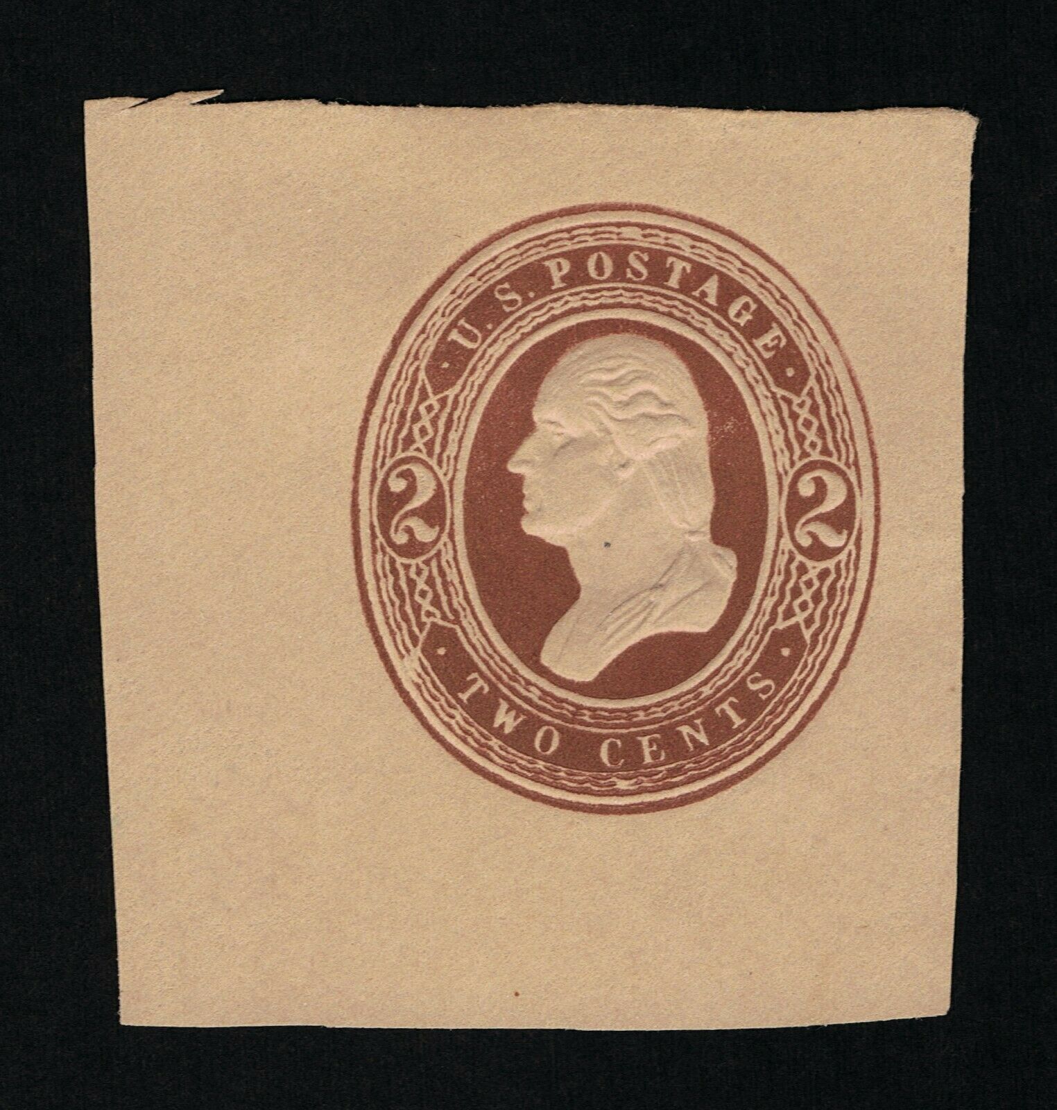 Genuine Scott #U263 Mint May-1884 Brown on Fawn Plimpton-Morgan Large ...