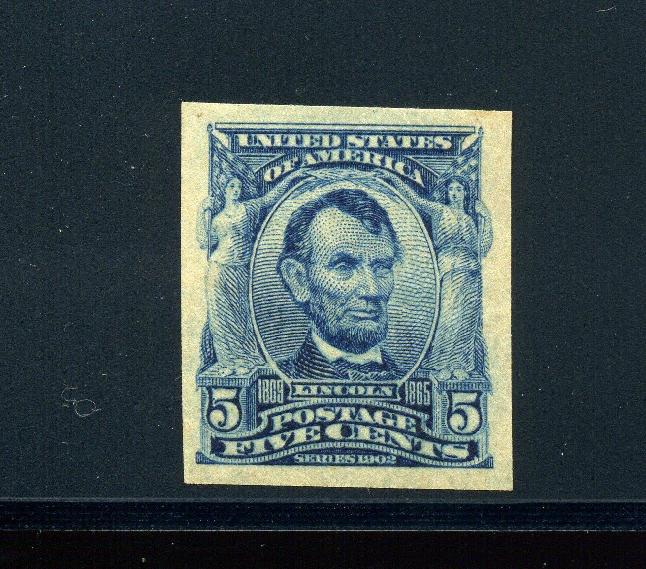Scott #315 Lincoln Imperf Mint Stamp (Stock #315-36) | United States ...