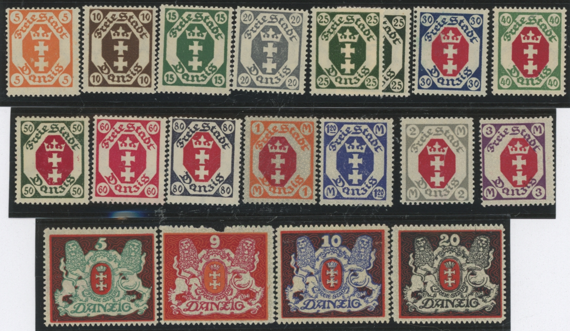 Danzig #63/80 Unused Single (Complete Set) | Europe - Germany ...