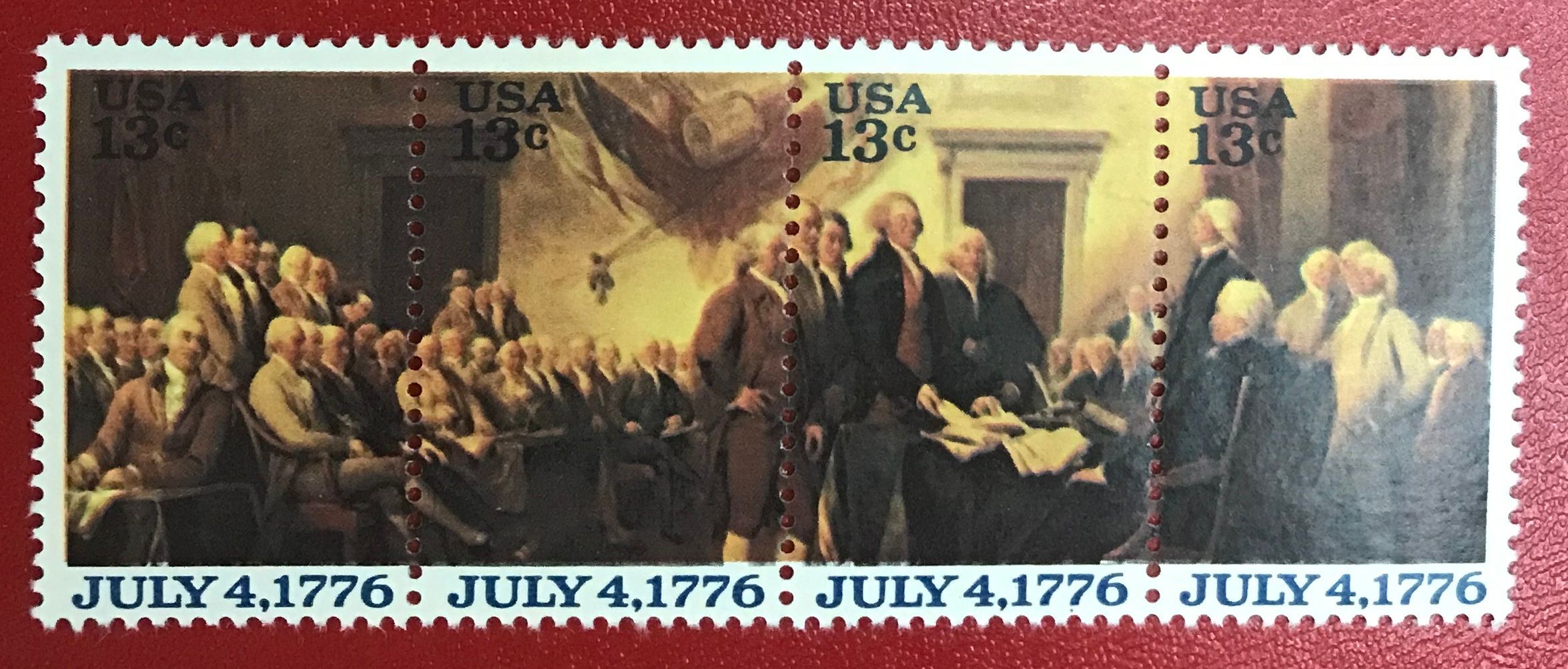 1976 US Scott 1691-1694 MNH Decleration of independence complete set ...