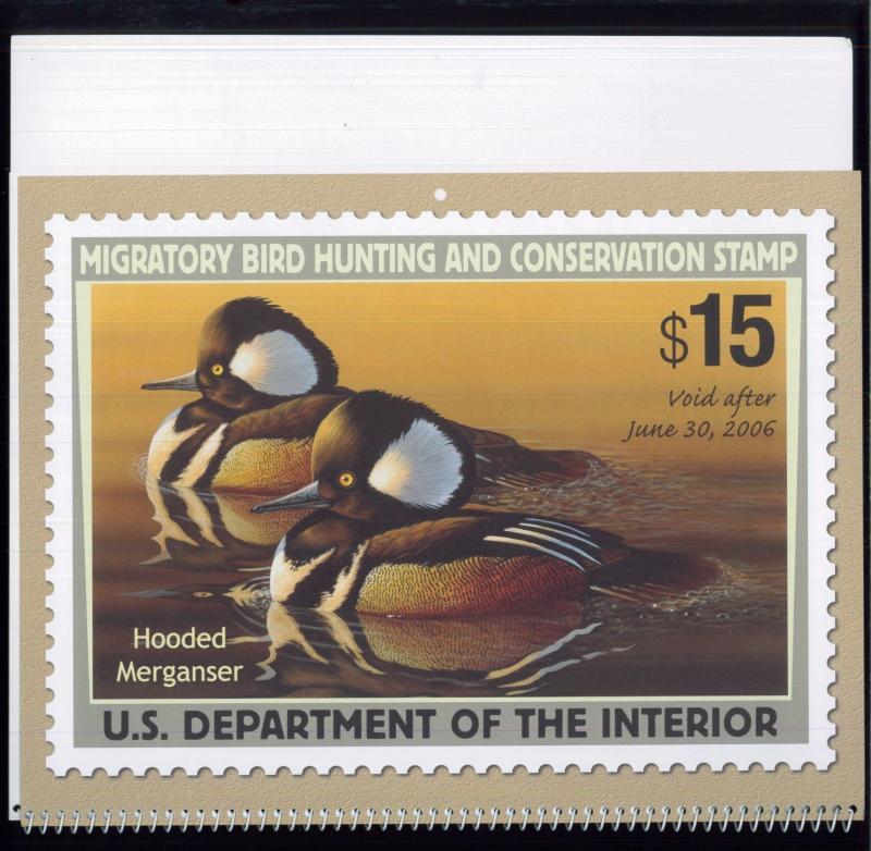 New 2019 Duck Stamp Calendar Federal Migratory Bird Hunting ...