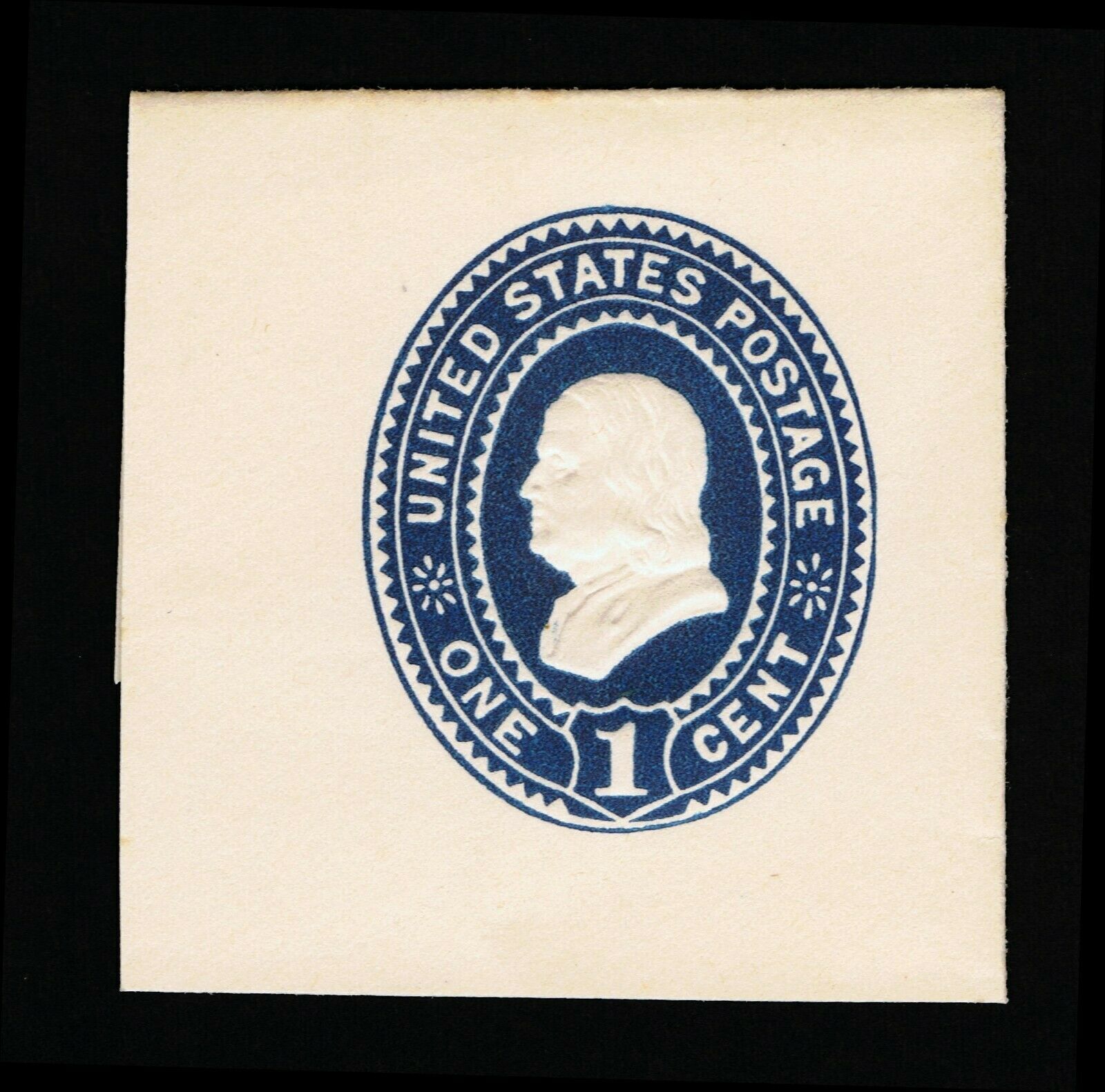Genuine Scott #U295 Mint 1894 Dark Blue Large Full Corner - Benjamin ...