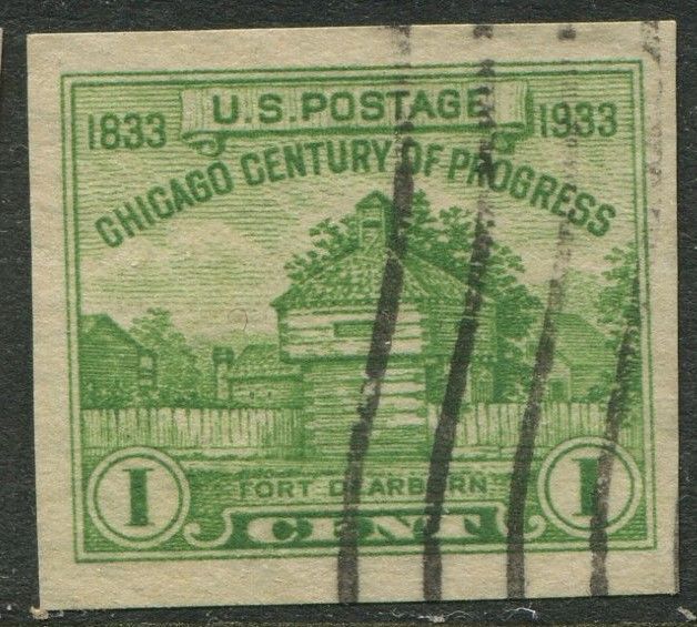 730a 3c Century of Progress Used | United States, General Issue Stamp ...