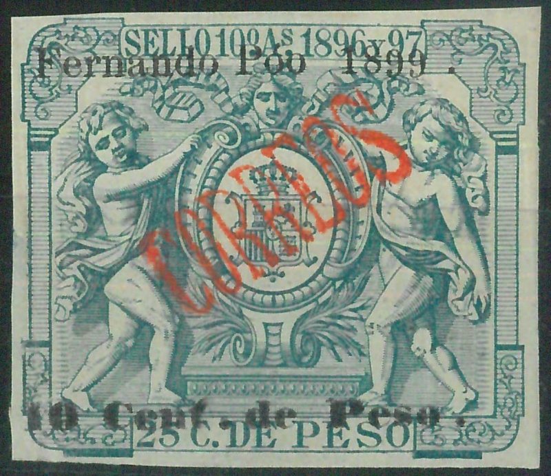 88299 - Spanish FERNANDO POO - Stamps -- Edifil # 47F - Very Fine MNH ...