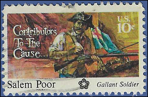#1560 10c American Bicentennial Salem Poor 1975 Used | United States ...
