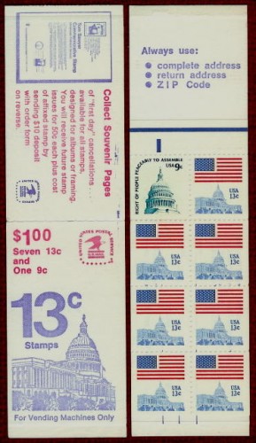 US Scott # BK131 1623a MNH Booklet | United States, Booklets Stamp ...