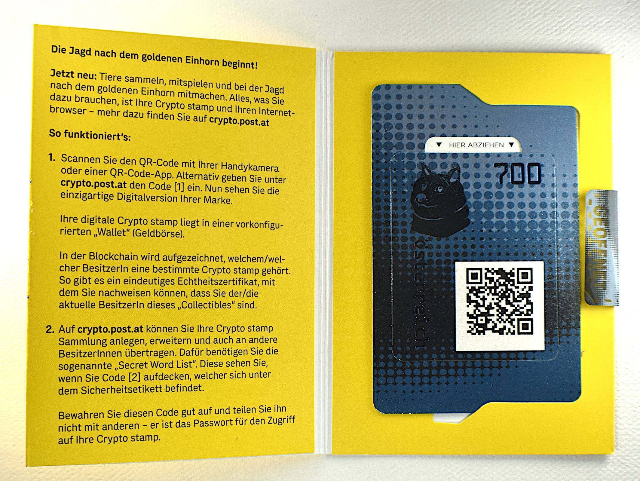 Austria Crypto Stamp 2.0 Doge Green, 2020 | Europe - Austria, Stamp ...