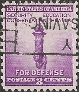 # 901 Used National Defense | United States, General Issue Stamp / HipStamp