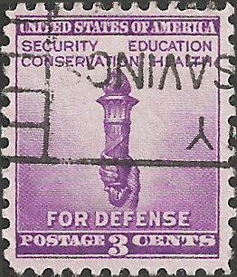 # 901 Used National Defense | United States, General Issue Stamp / HipStamp
