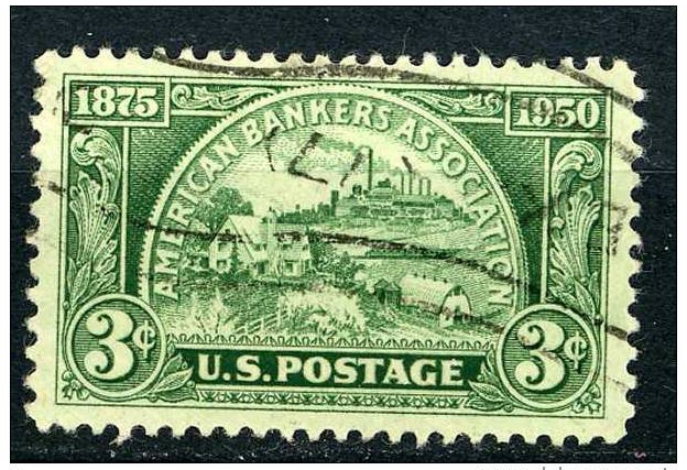 USA 1950 - Scott 987 used - American Bankers Association | United ... USA 1950 - Scott 987 used - American Bankers Association | United ...