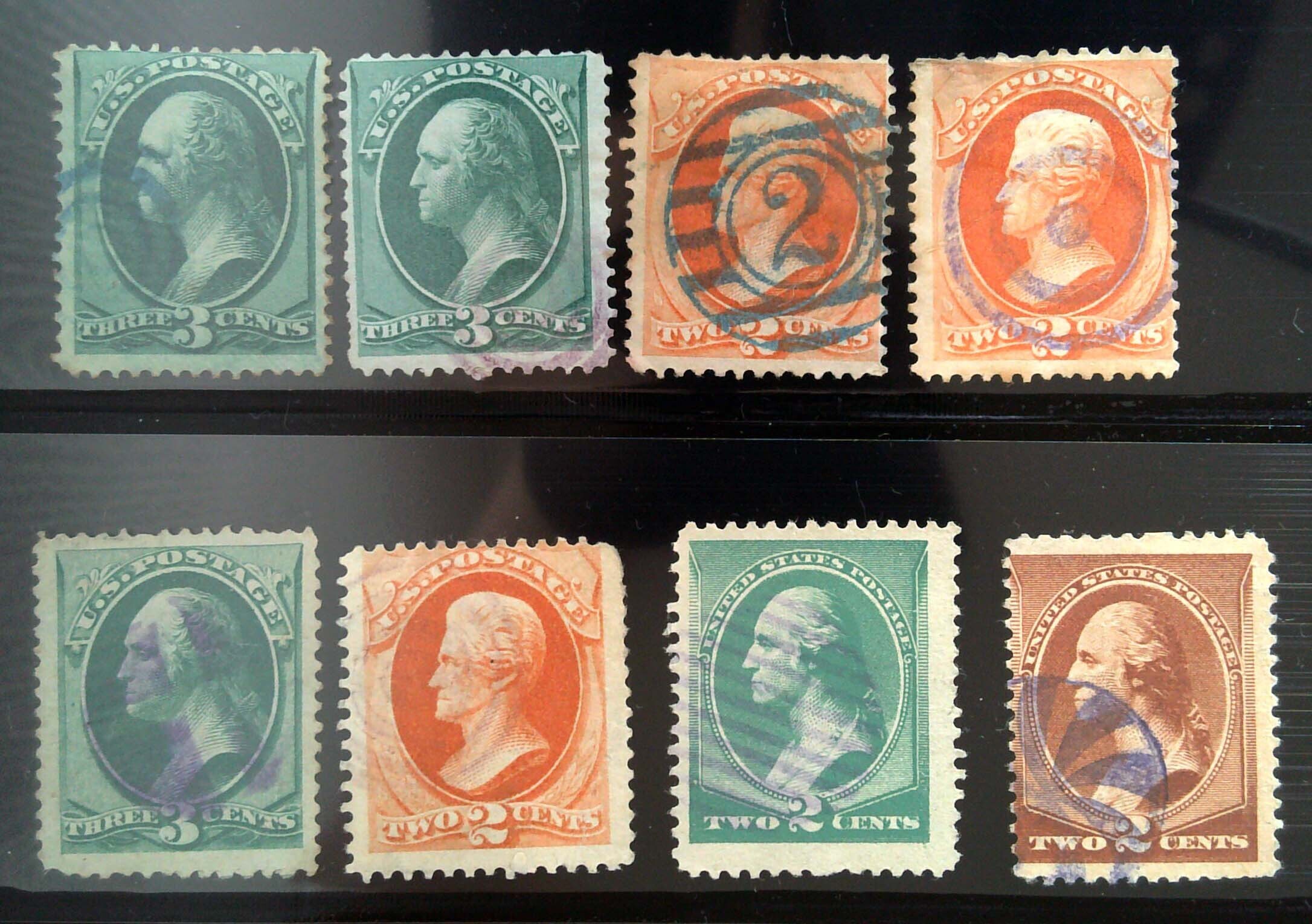 Fancy Cancels lot | United States, General Issue Stamp / HipStamp