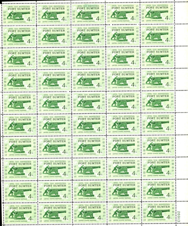 U.S. #1178 Mint PL# Sheet of 50 OG HR Large Thin | United States ...