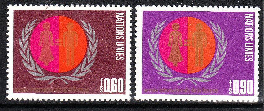 48-49 United Nations Geneva 1975 IWY MNH | Worldwide - United Nations ...