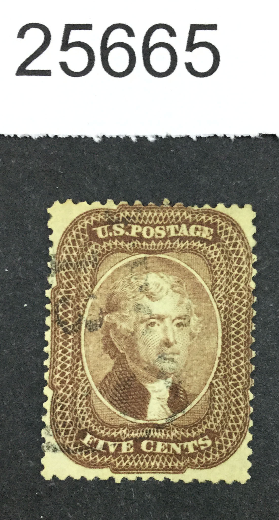 US Stamps #29 Used LOT #25665 | United States, General Issue Stamp ...