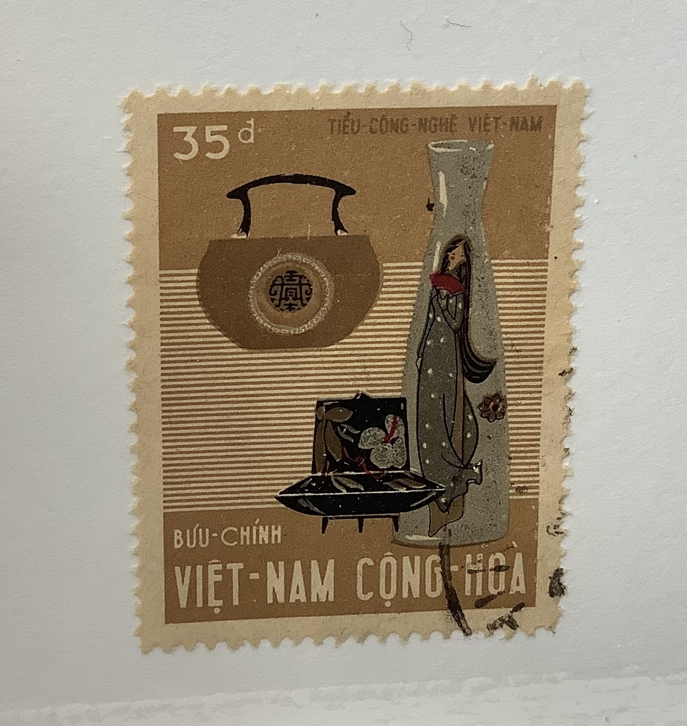 Vietnam 1967 Scott 314 used - Handicrafts, Bag & lacquerware | Asia ...
