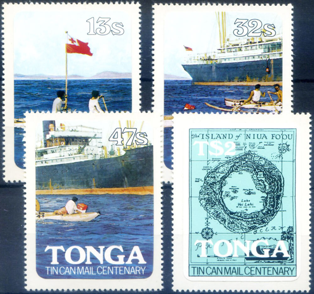 1982 Tin Can Mail. | Australia & Oceania - Tonga, Stamp / HipStamp