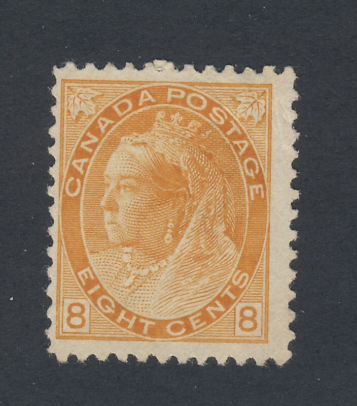 Canada Stamp; #82-8c Victoria Numeral MNG Fine Guide Value = $200.00 ...