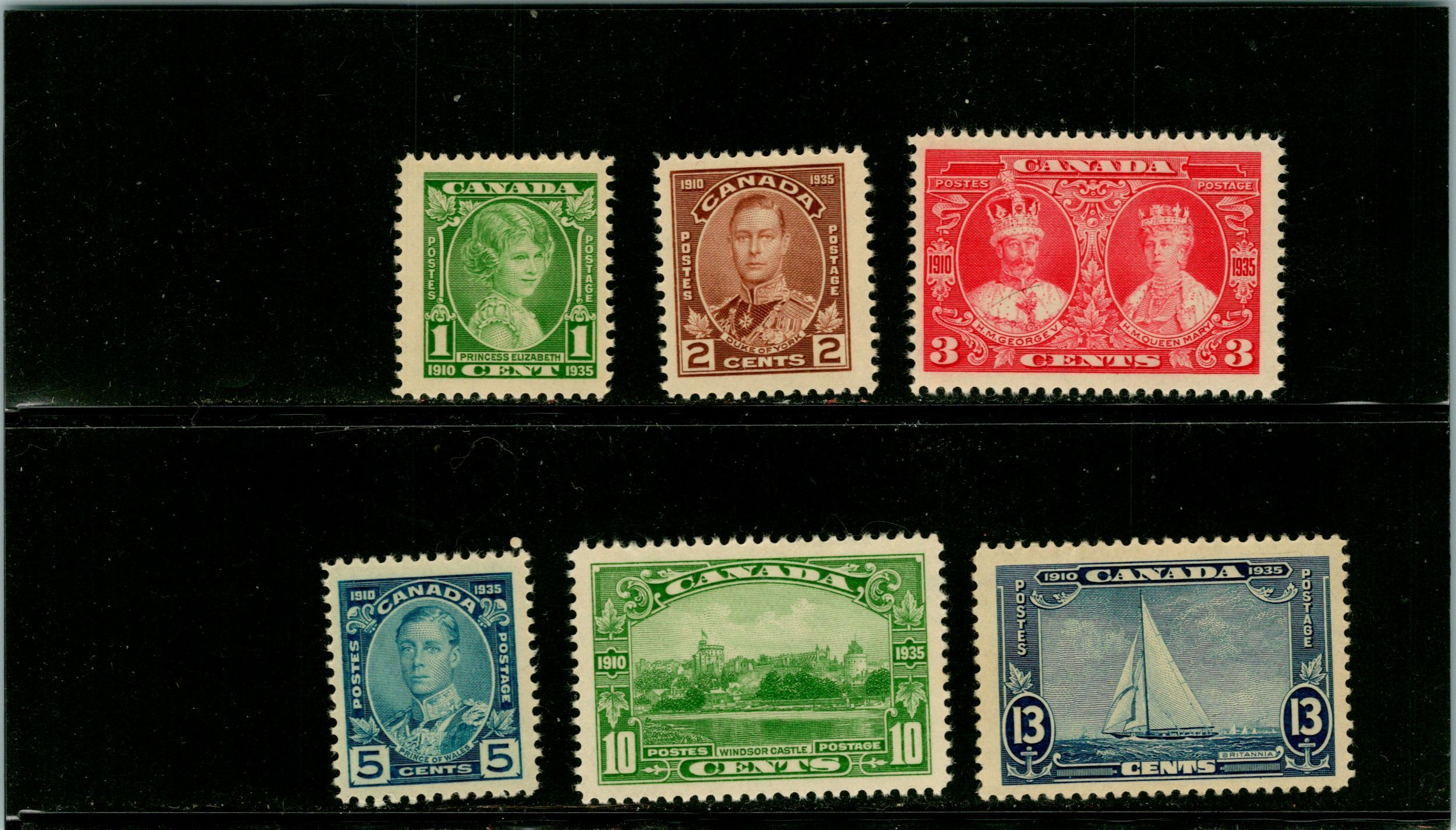 Esx-1027 Canada Mint Hinged Full SET Scott 211-216 CV $25.00 | Canada ...