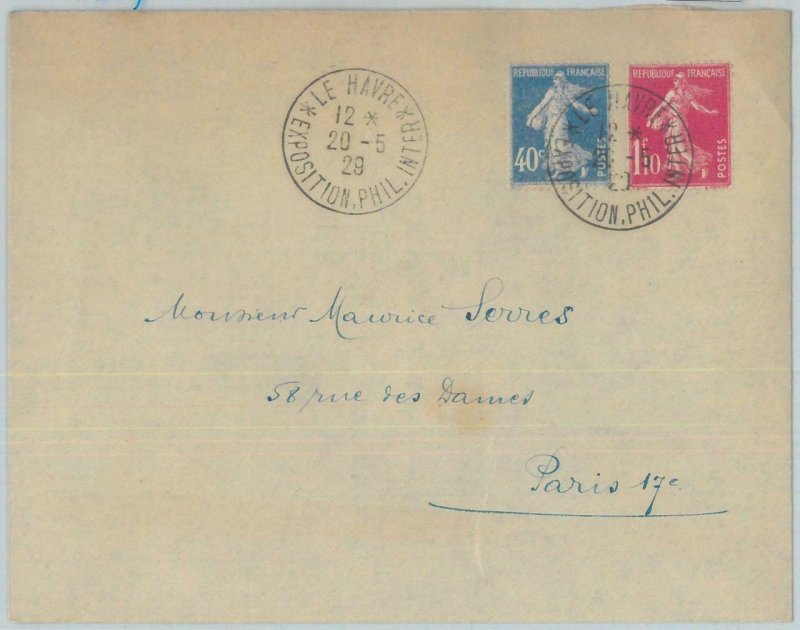 81921 - FRANCE - Postal History - Stamp Expo POSTMARK on COVER 1970 Le ...