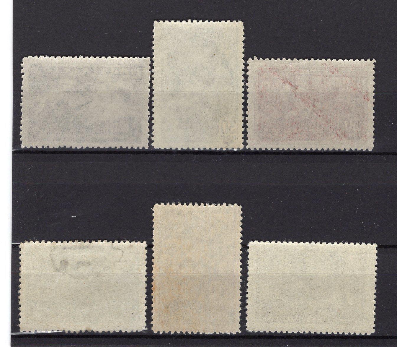 Russia YR 1942,Sc 867-72,Mi 836-41,Mnh,Ww II Scenes,Minor GUM Flaws ...