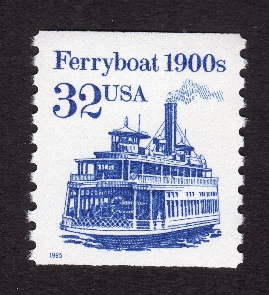 Scott #2466 Ferryboat Coil Single Stamp - MNH | United States, General ...