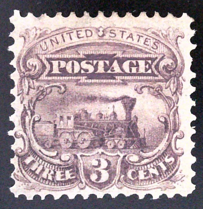 Scott #114-E6d - 3c Dull Violet - NG - Essay | United States, Back of ...