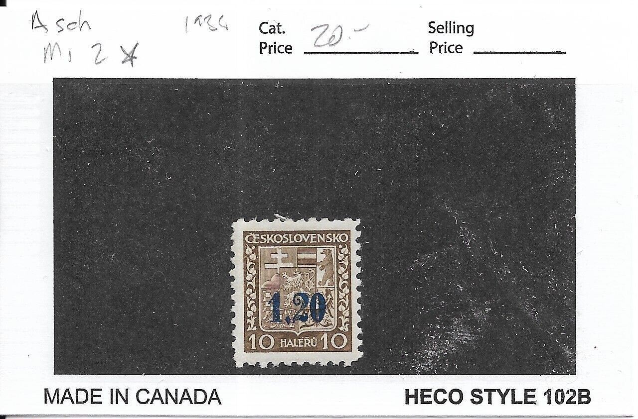 Germany: German occupation of Checkoslovaquia city of Asch Mi# .2 MH ...