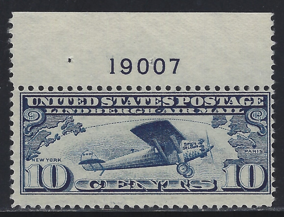 Scott # C10 Lot D365 w/ Plat # Salvage MNH OG | United States, Air Mail ...