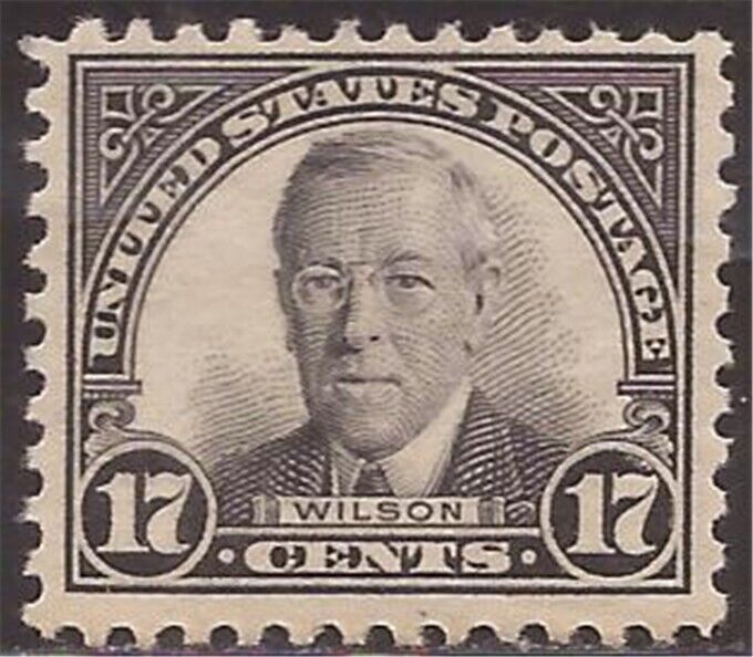US Stamp - 1925 17c Woodrow Wilson NH Scott #623 | United States ...