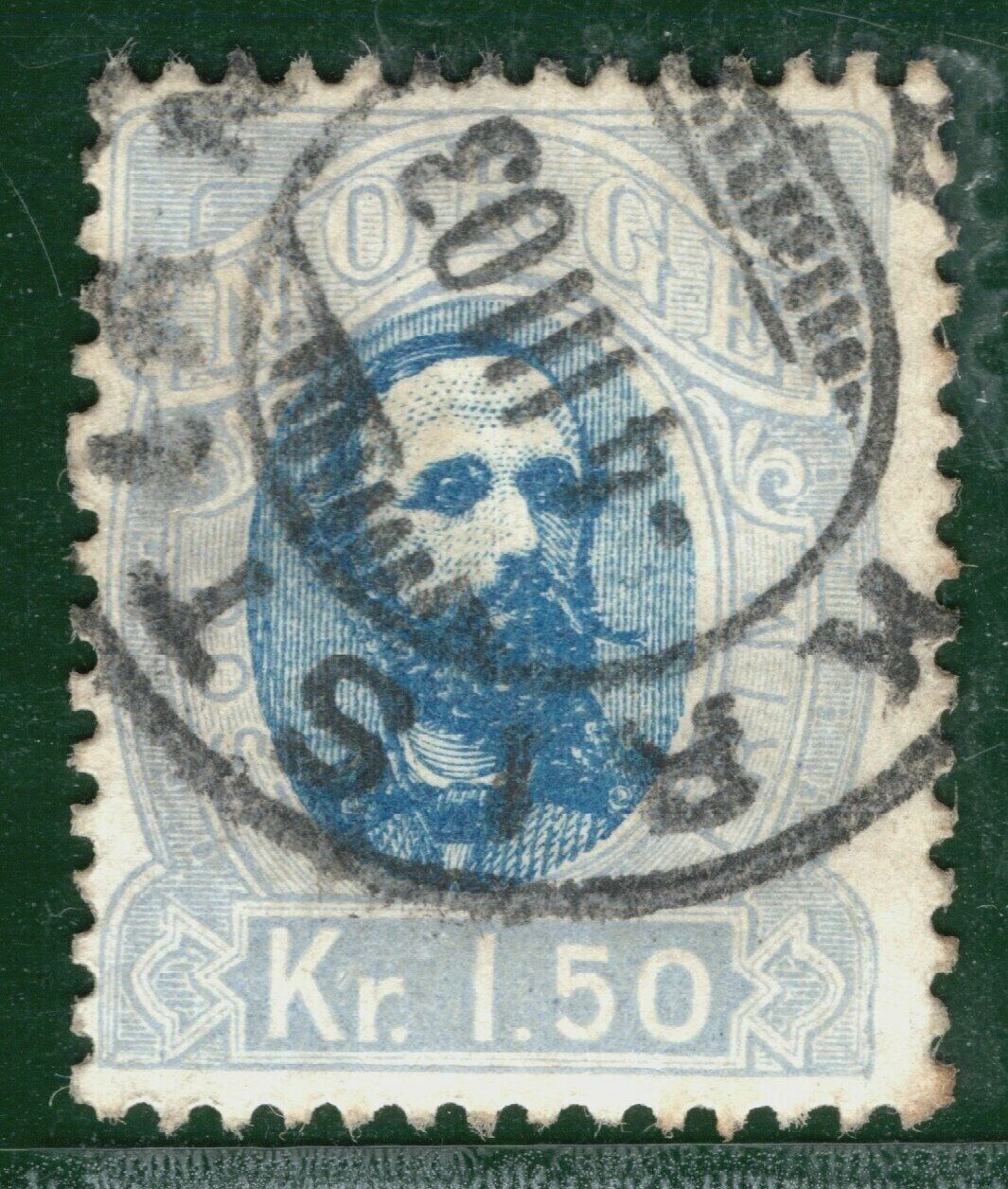 NORWAY Stamp 1.5k High Value Christiania 1903 CDS Used {samwells}YELLOW304 | Europe - Norway ...