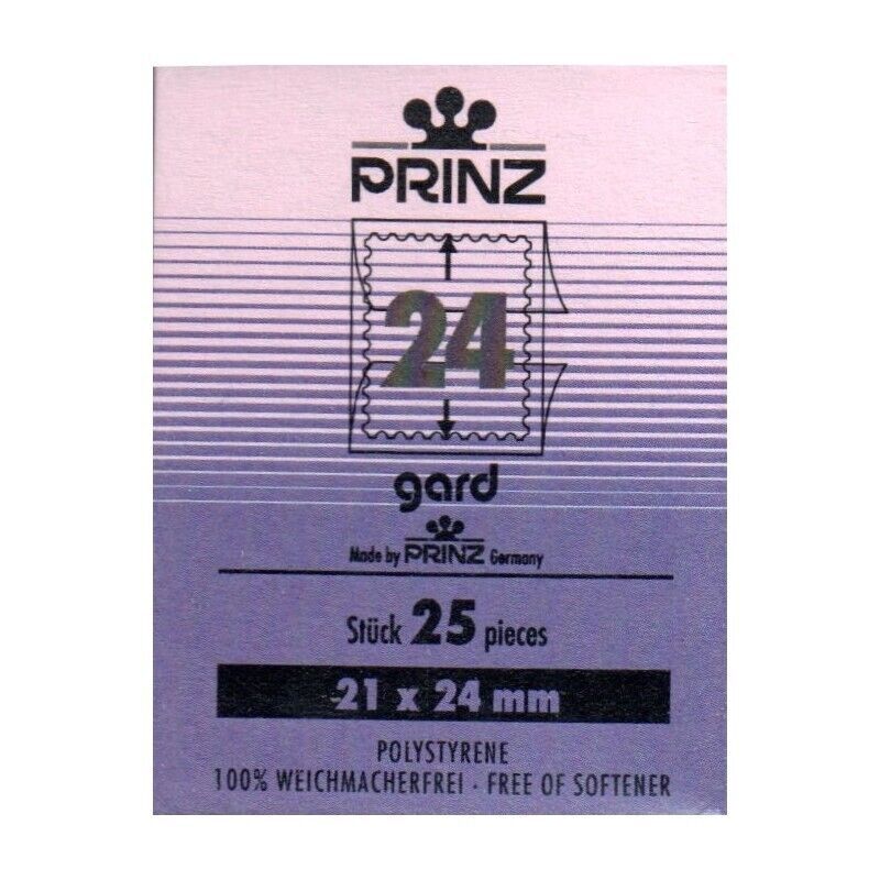 Prinz Gard Stamp Mounts cut to size BLACK backed choice of sizes like ...